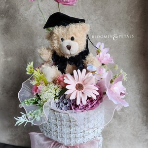 Graduation Flower Bouquet Graduation Flower Gift Unique Gift - Etsy