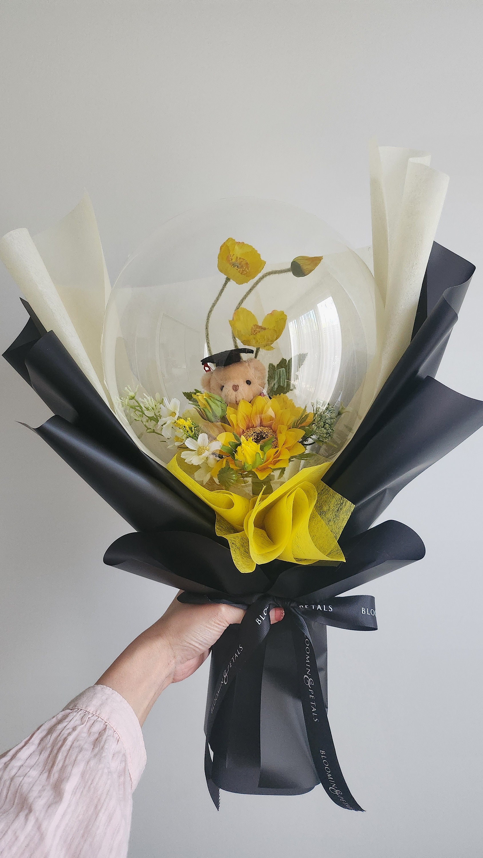 Mini Bubble Balloon Bouquet Flower Graduation Gift Unique Gift Custom ...