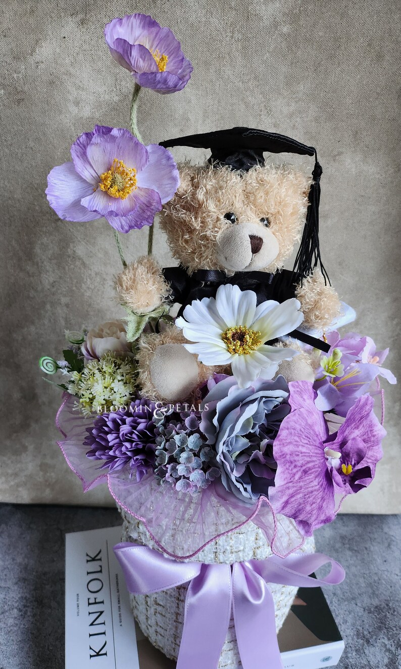 Graduation Flower Bouquet Graduation Flower Gift Unique Gift - Etsy