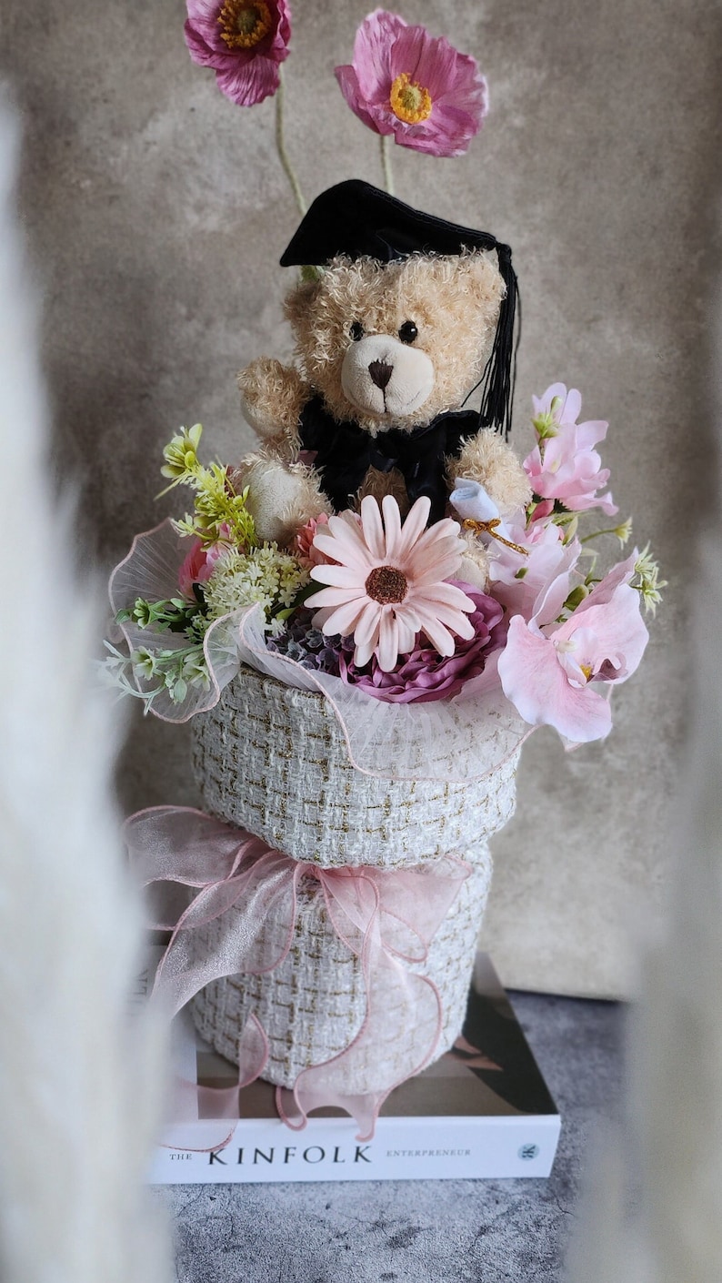 Graduation Flower Bouquet Graduation Flower Gift Unique Gift - Etsy