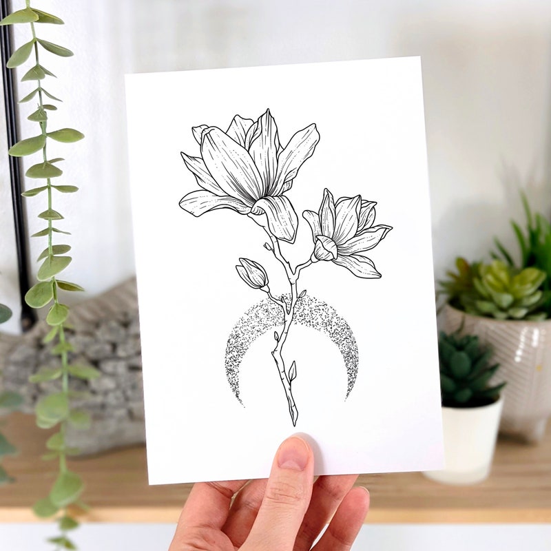 Moon and Magnolia Ink - Etsy Canada