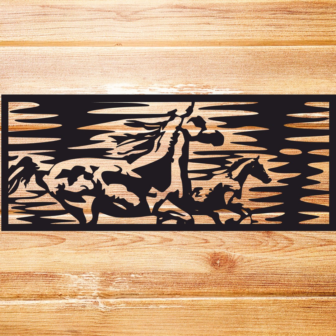 Metal Wall Art Horse, Metal Animal Decor,farmhouse Decor,metal Animal ...