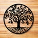 Tree of Life Sign, Tree of Life Metal Wall Decor, Welcome Sign for ...