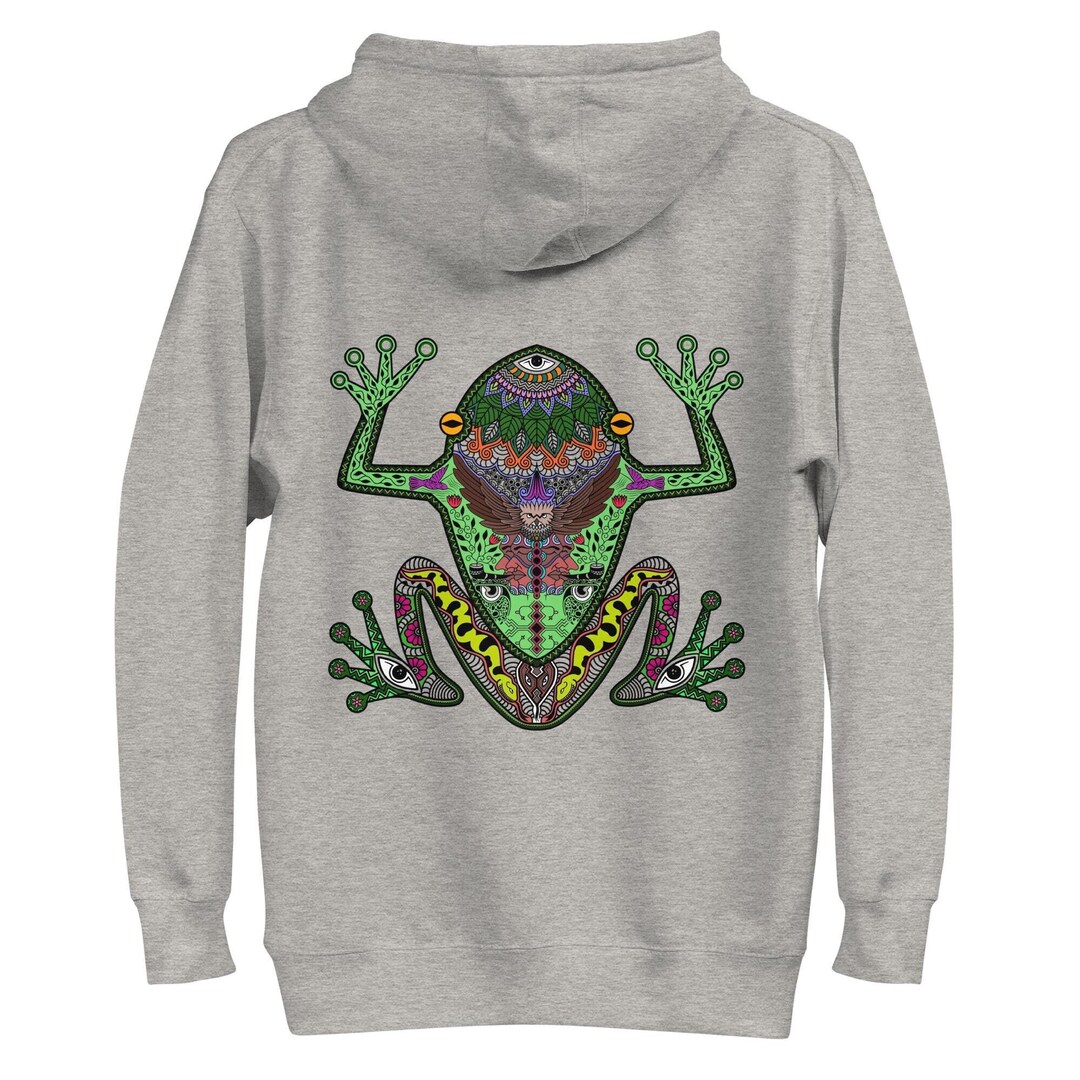 KAMBO Hoodie With Shipibo Tribe Design - Etsy