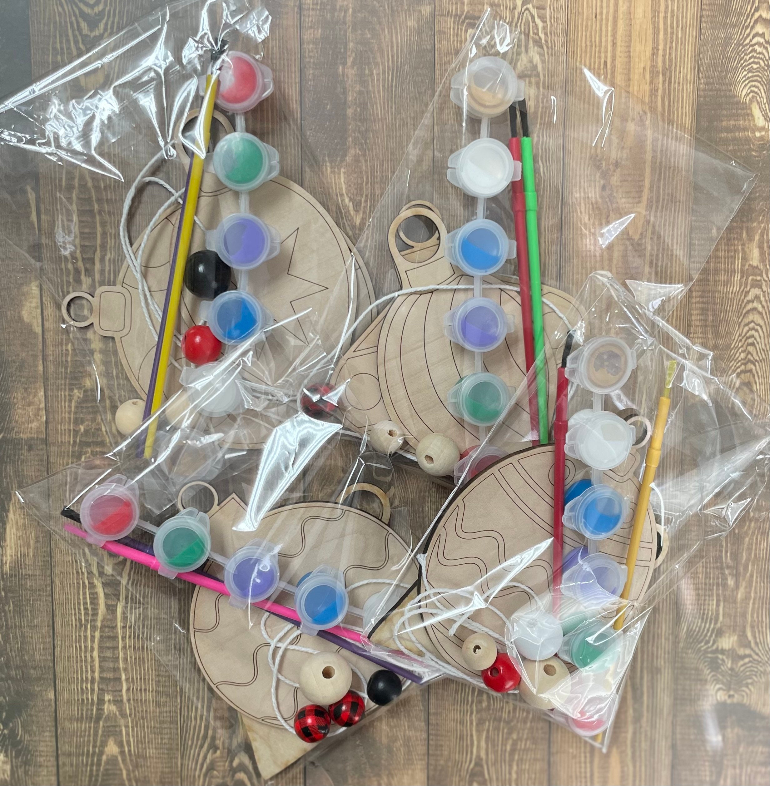 DIY Christmas Ornament Paint Kit for Kids Christmas DIY Stocking ...