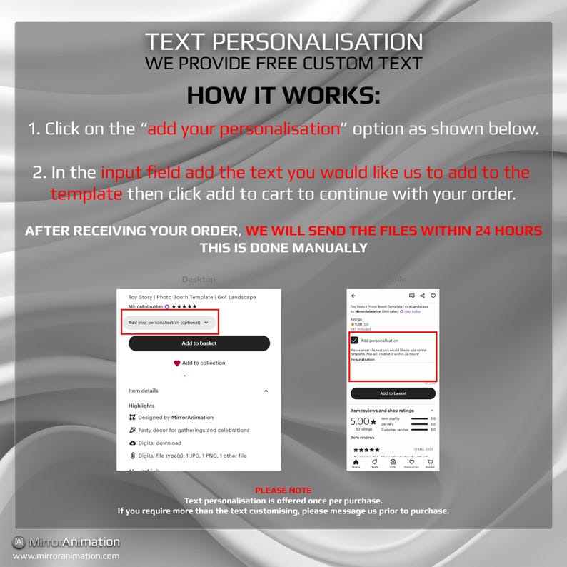 Wedding Photobooth Template 4x6 With Love Heart Flowers and Birds ...