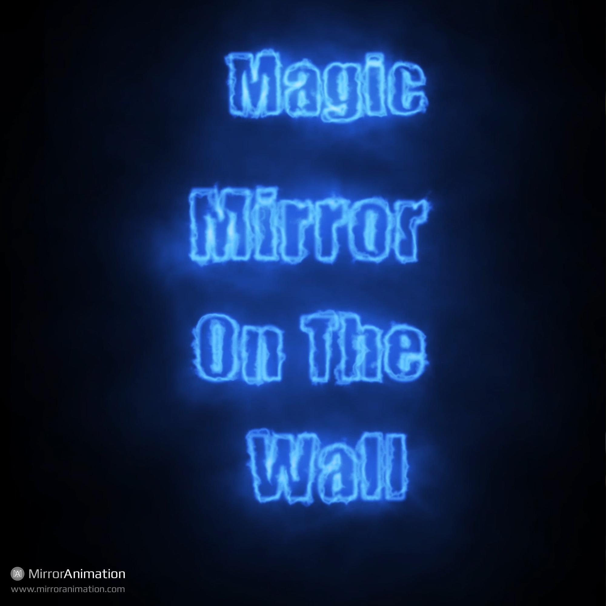 Snow White Magic Mirror Booth Animation: Touch Start Screen (1080x1920 ...