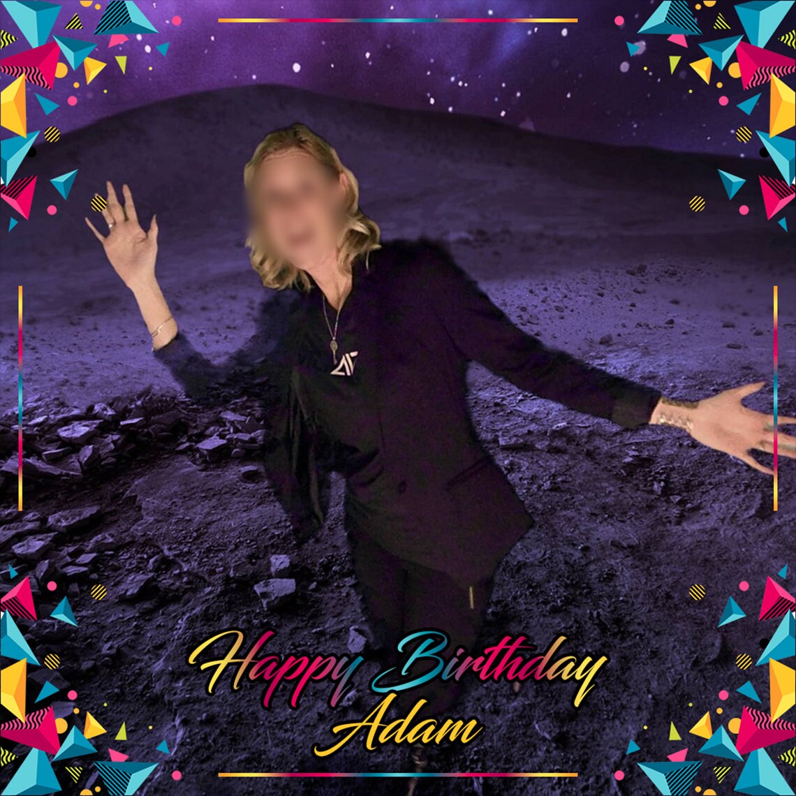 360 Photo Booth Happy Birthday Overlay - Etsy