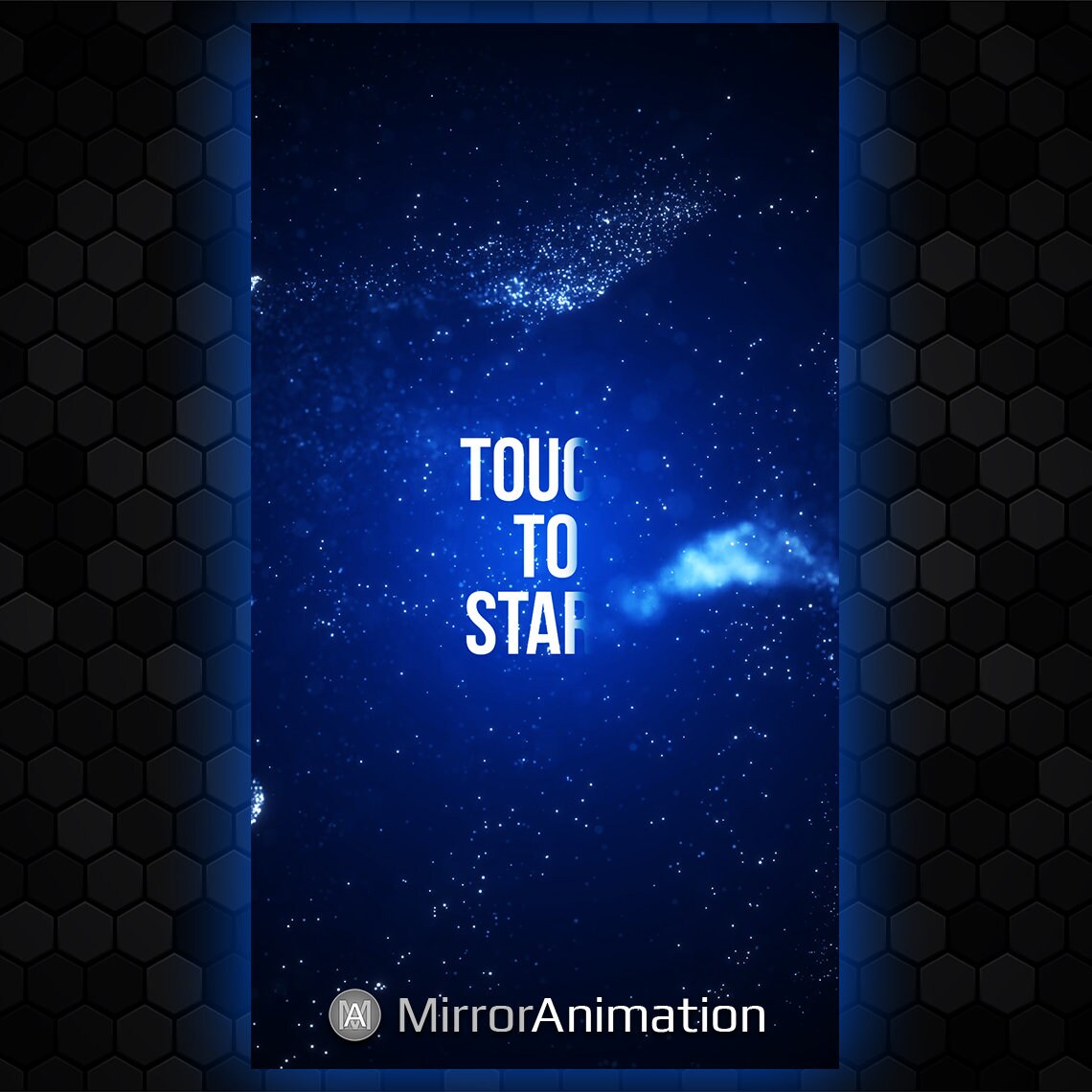 Magic Mirror Booth Animation Particles Start Screen for Magic Mirror or ...