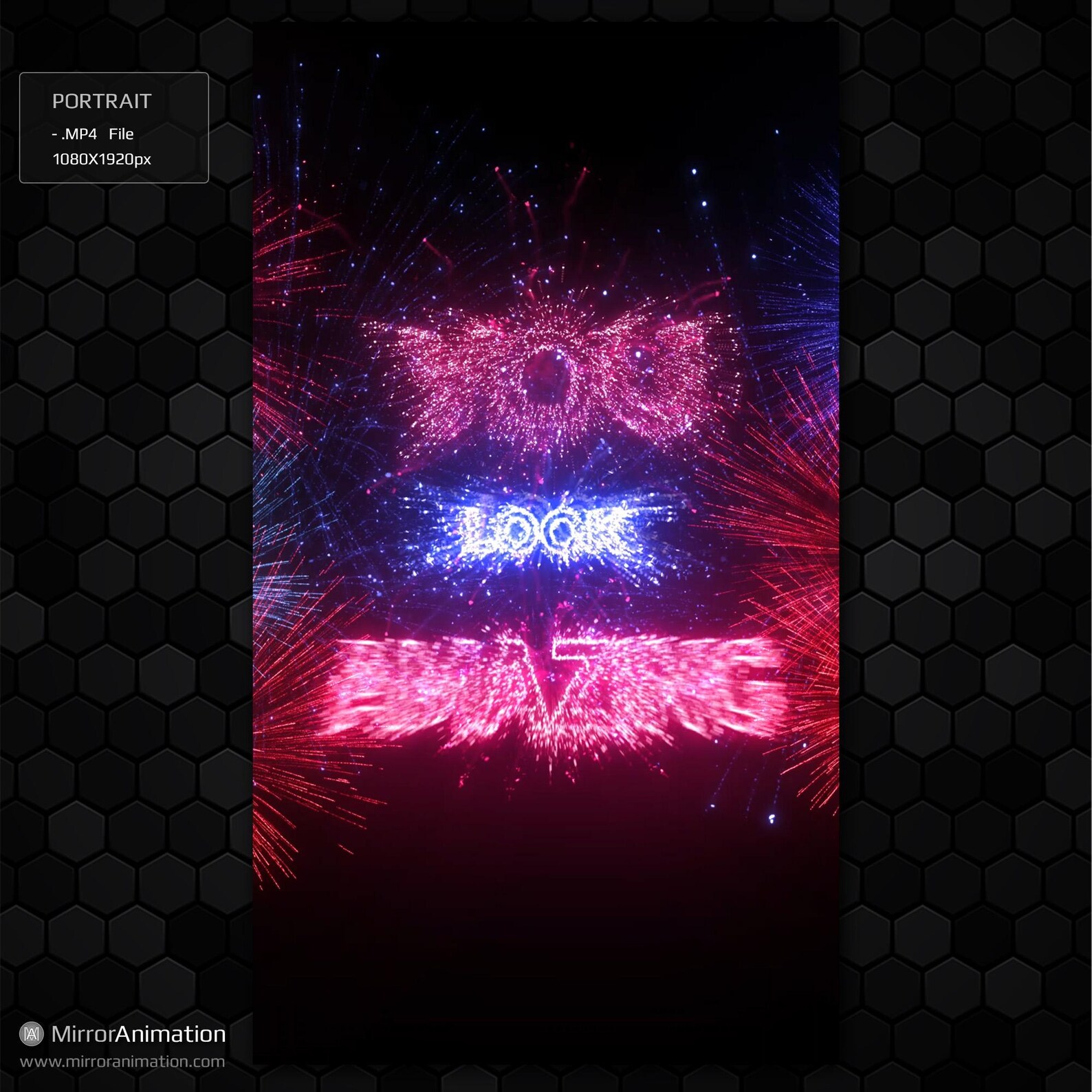 Fireworks Compliment Screen | Magic Mirror Photo Booth Animation ...