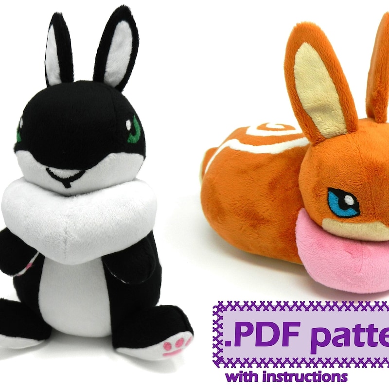 Kawaii Bunny Plush Etsy