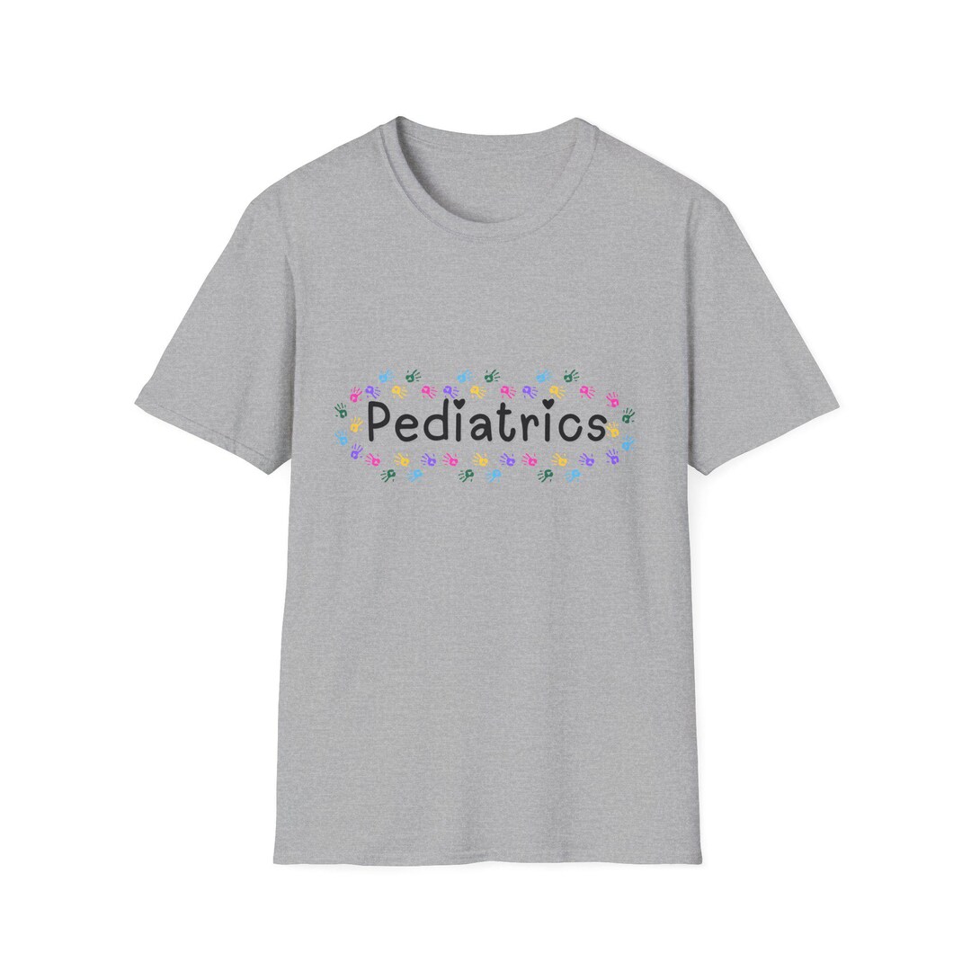 Pediatrics Hand Print T-shirt Healthcare Shirt Gift New Grad Nurse - Etsy