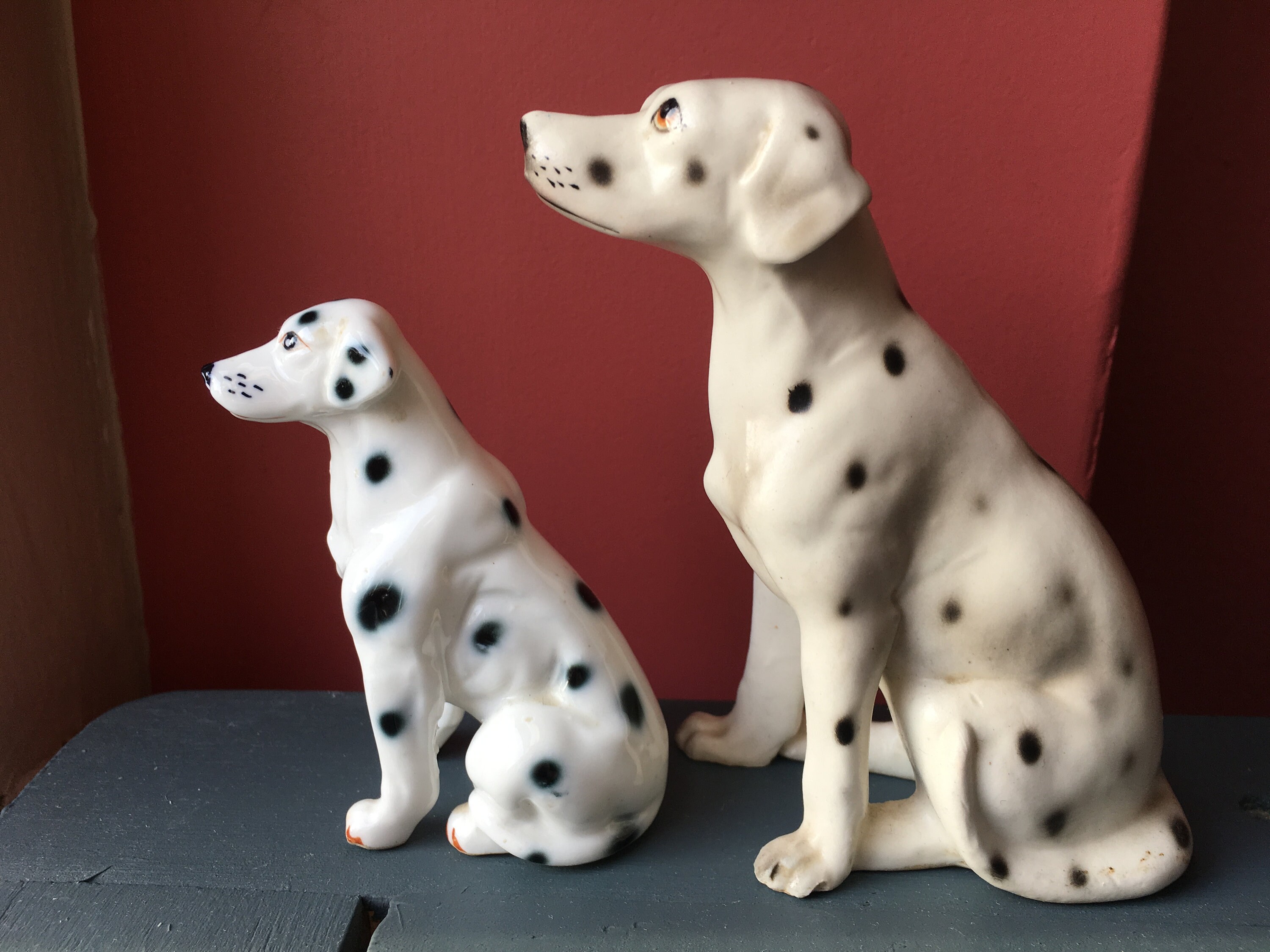 Vintage Small Ceramic Dog Figurines Selling Individually - Etsy