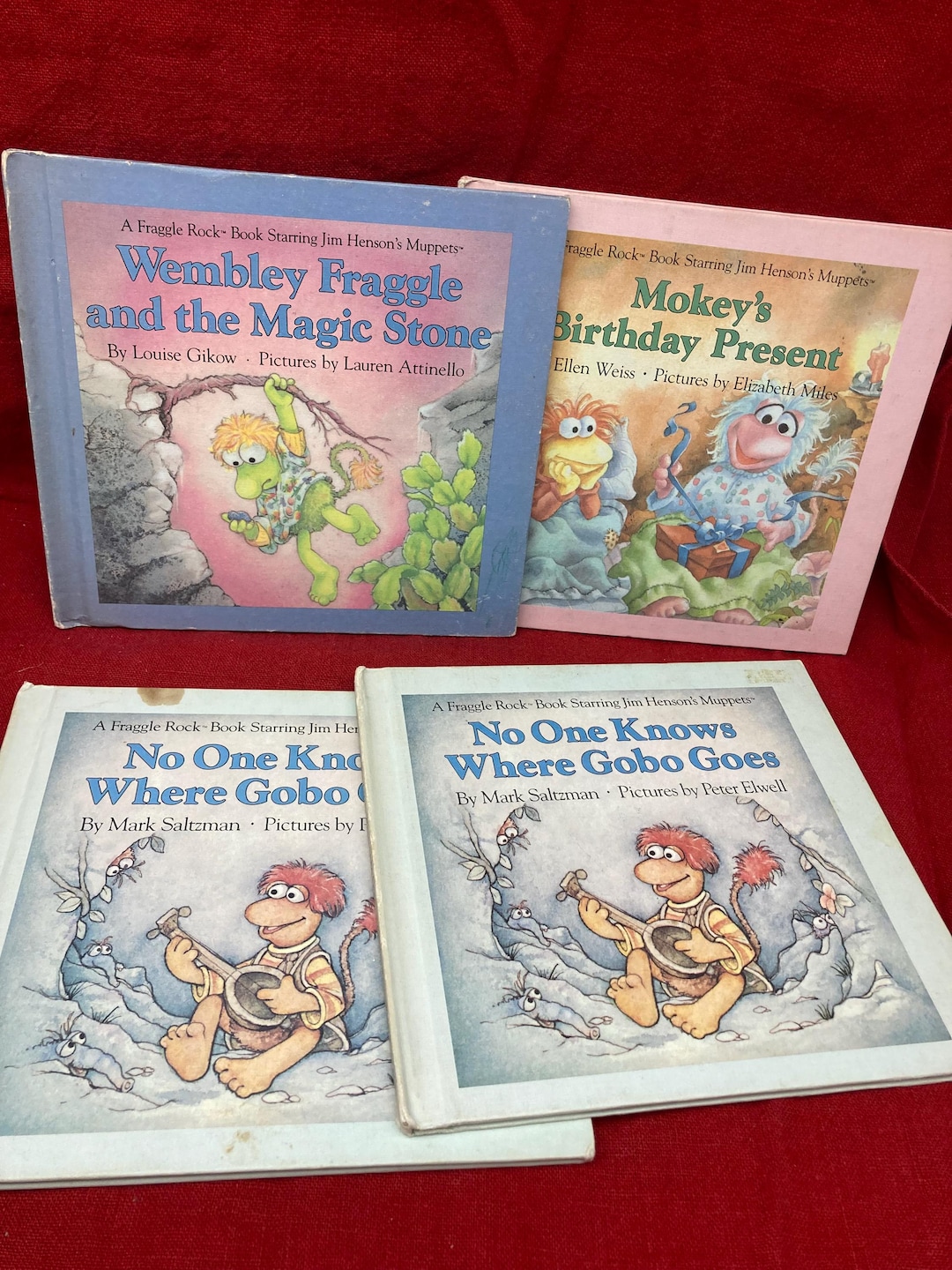 Vintage Fraggle Rock Hardcover Books Featuring Jim Henson's Muppets - Etsy
