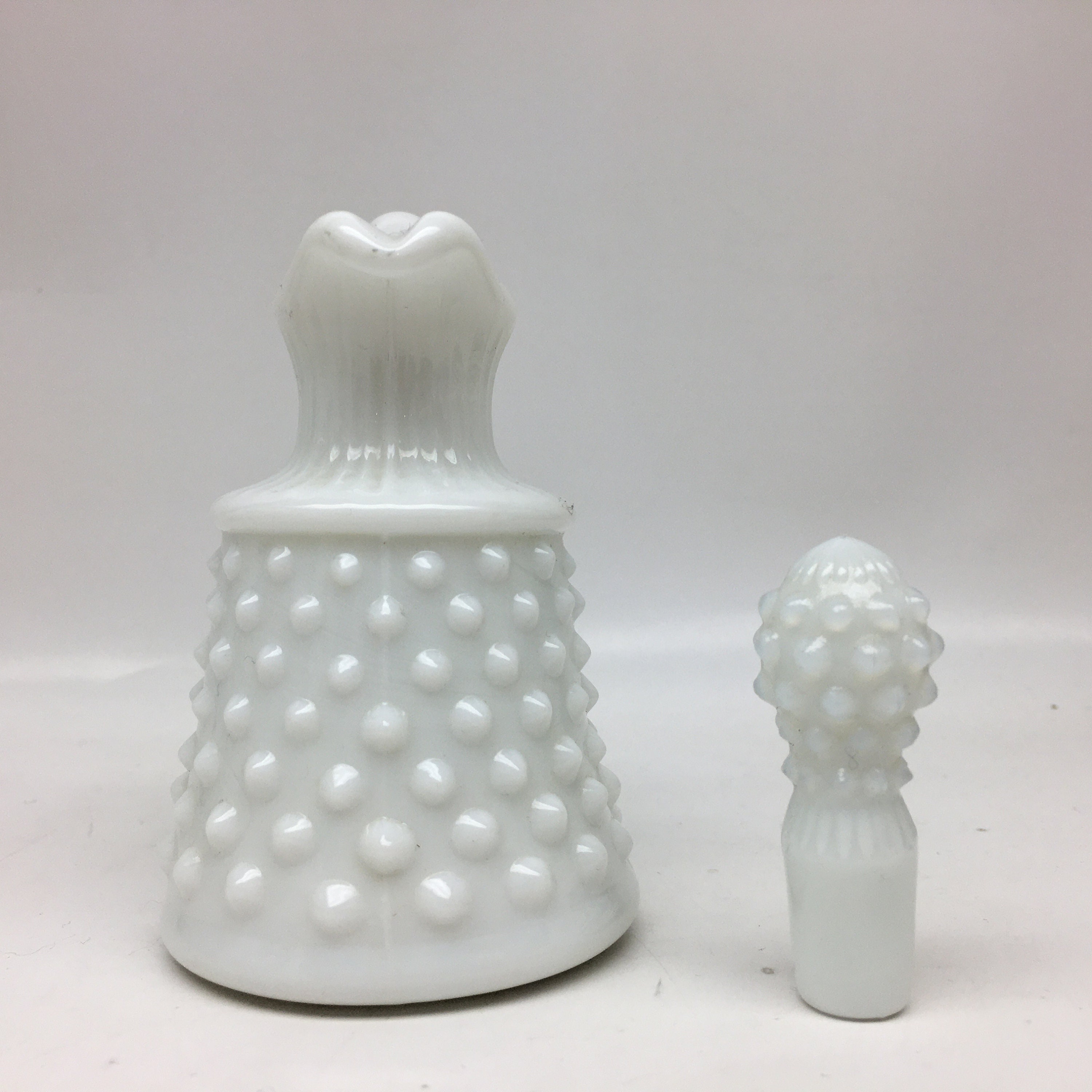 Vintage Knobby Glass / Hob Knob / Milk Glass / Collection / - Etsy