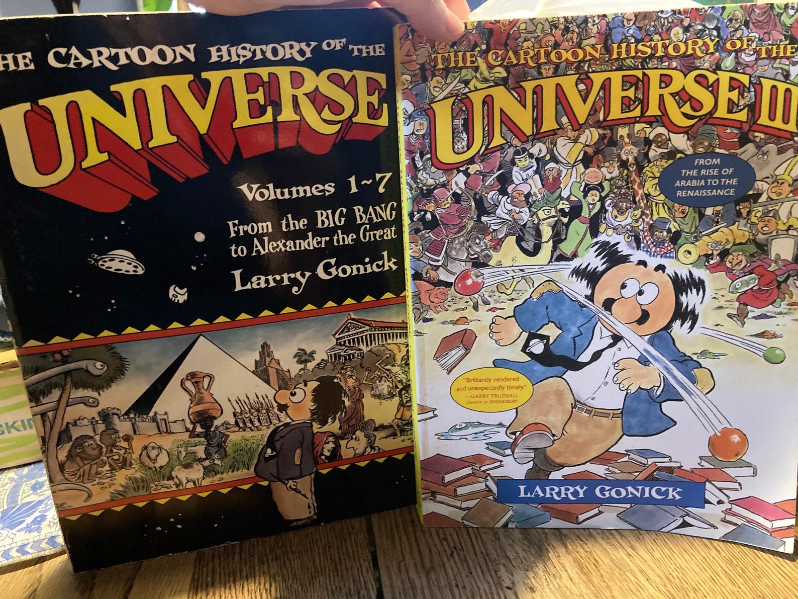 Collection of 2 Books - the Cartoon History of the Universe by Larry ...