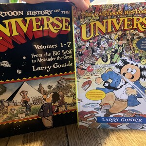 Collection of 2 Books - the Cartoon History of the Universe by Larry ...