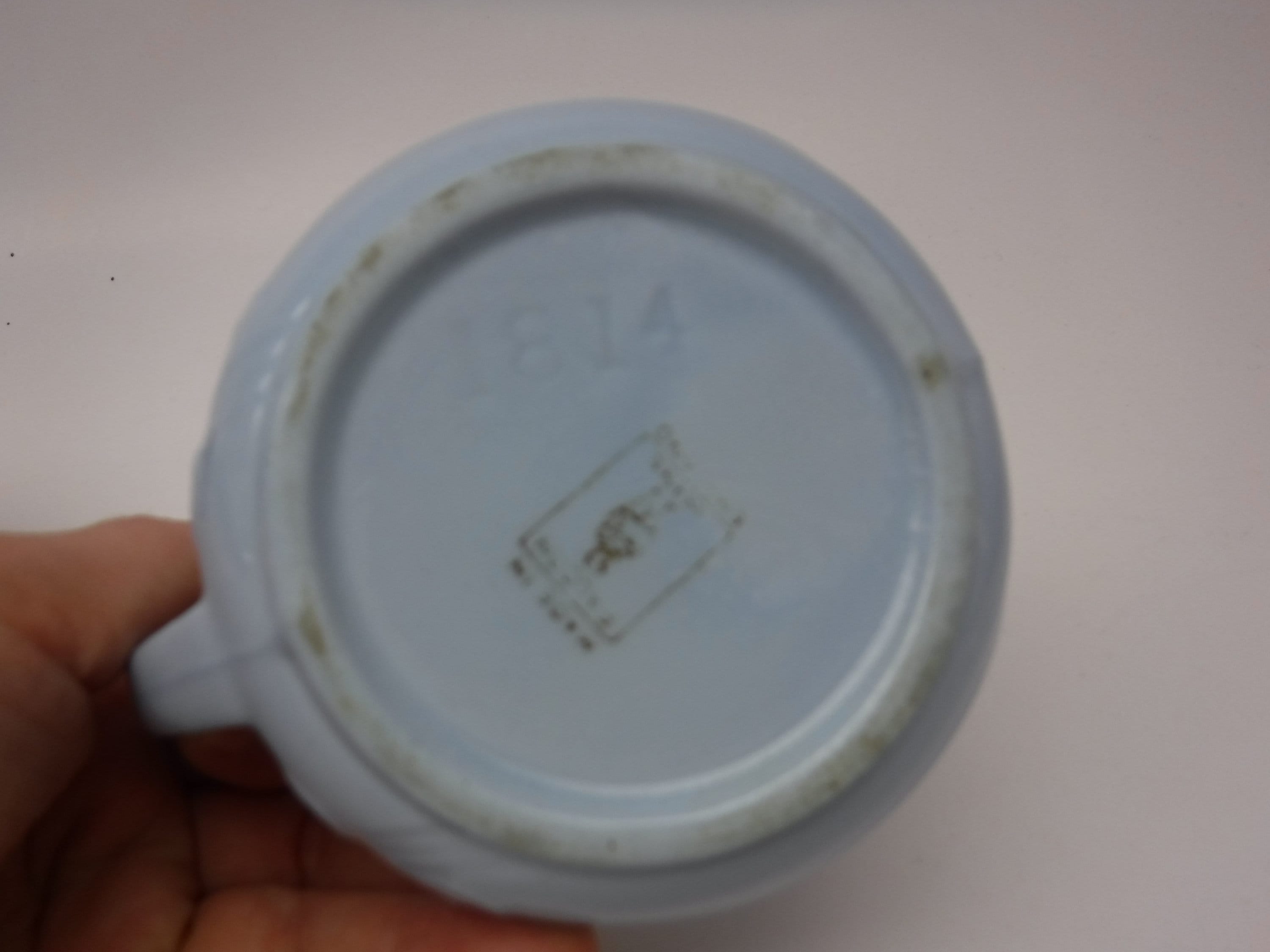 Vintage Falcon Ware Jug With Seahorse Motif, Ceramic , Light Blue - Etsy