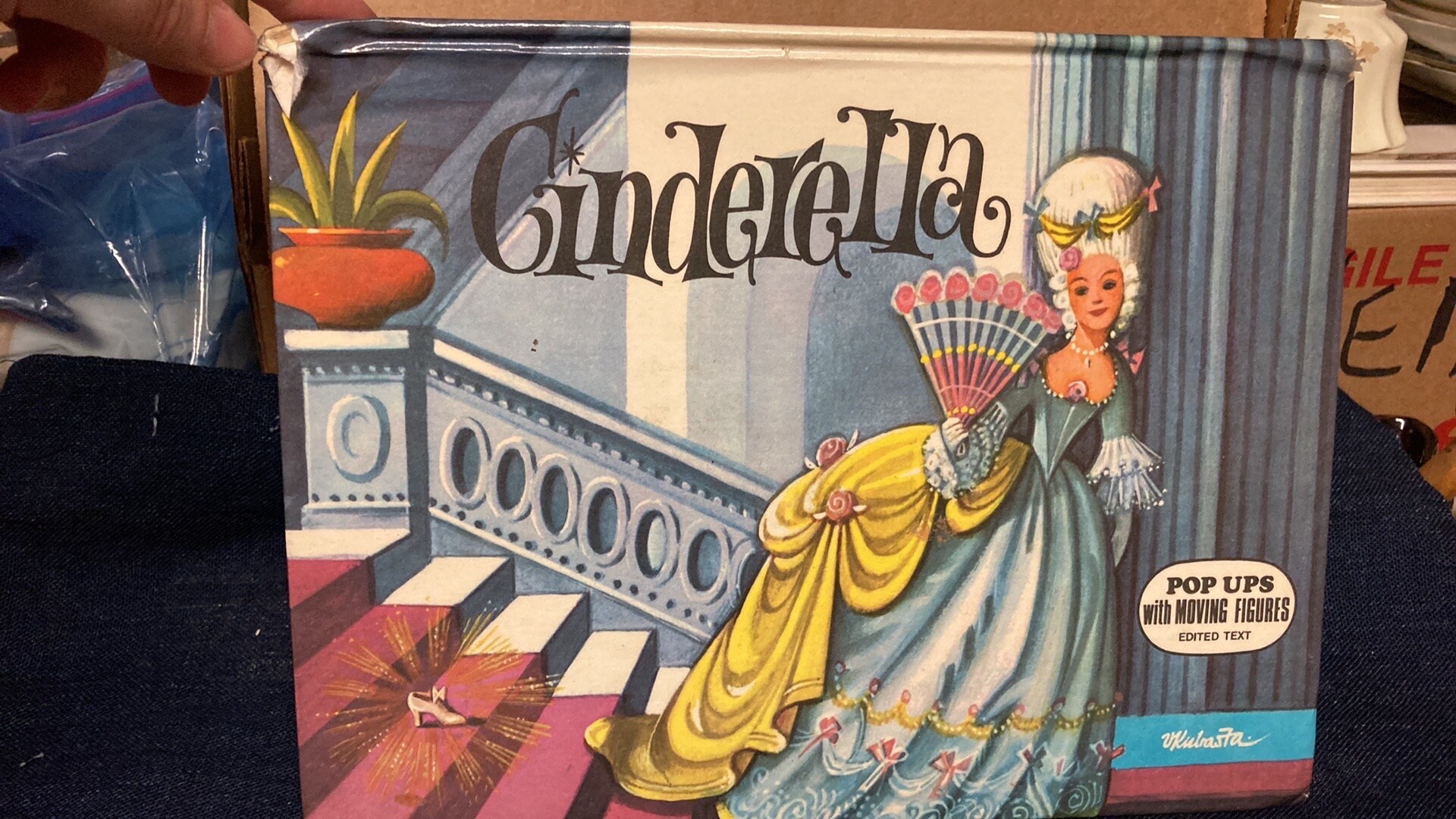 Cinderella Pop up With Moving Figures Book - Etsy