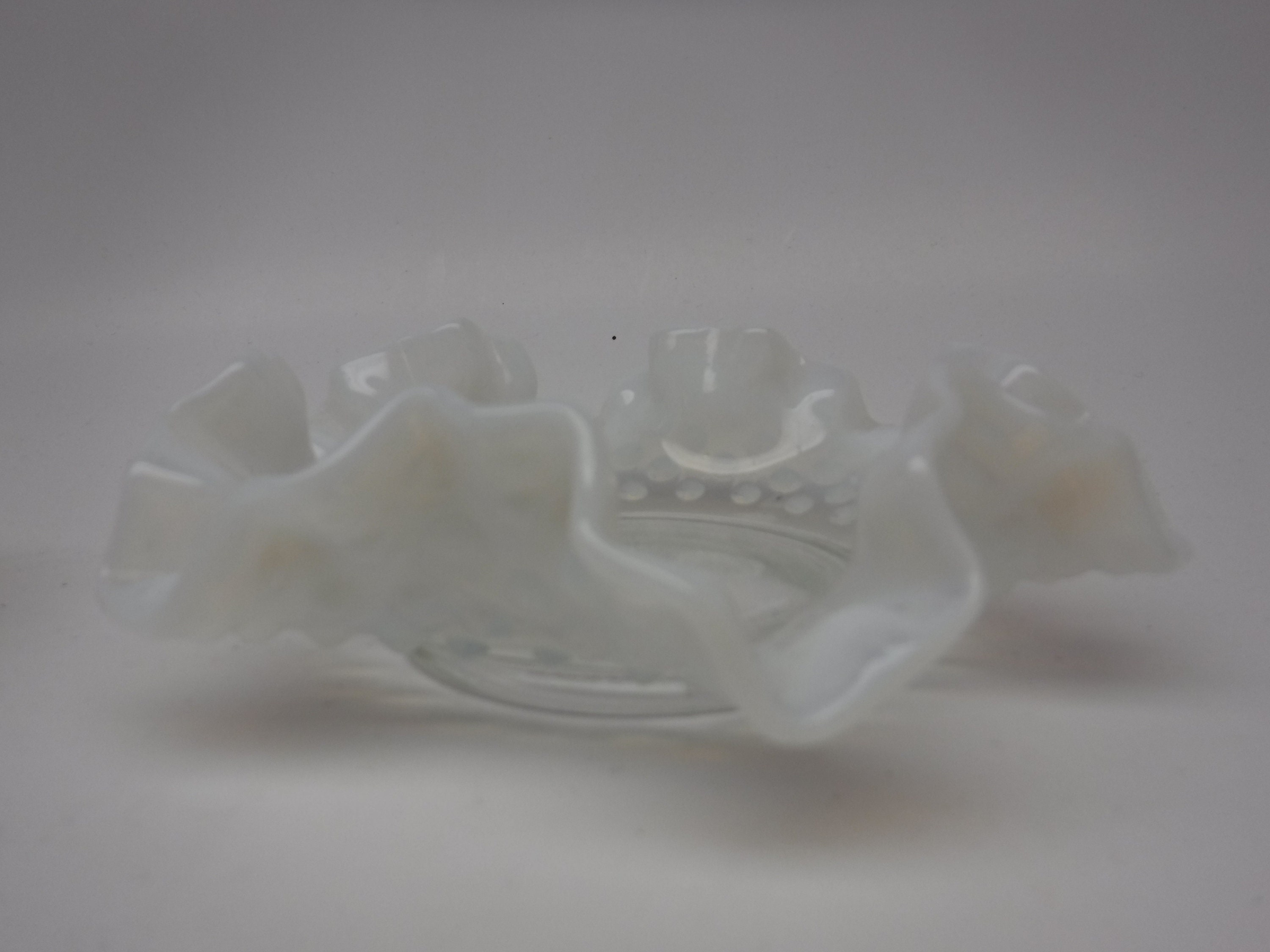 Vintage Knobby Glass / Hob Knob / Milk Glass / Collection / - Etsy