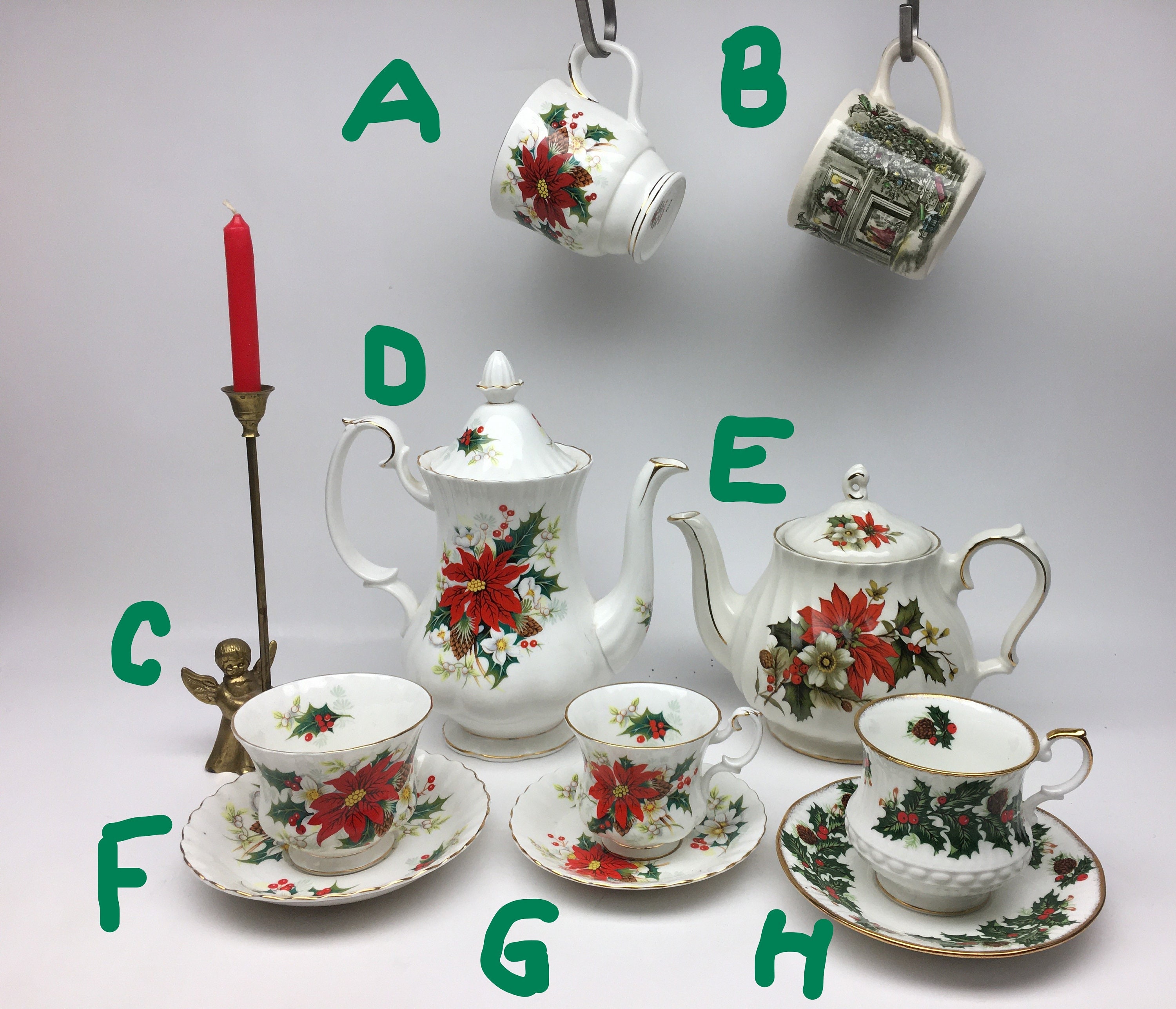 Royal Albert & Sadler Christmas Tea and Coffee Collection - Etsy