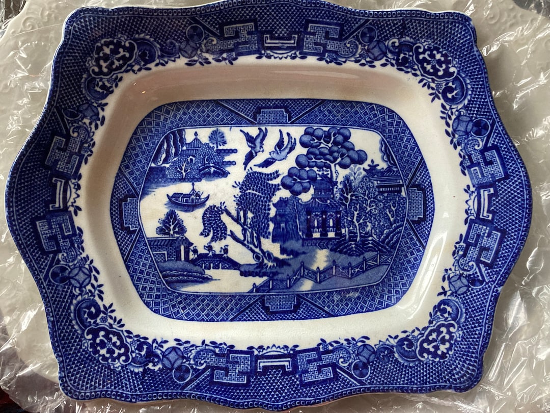 Willow Royal Venton Ware Vintage by John Steventon& Sons Serving Bowl ...