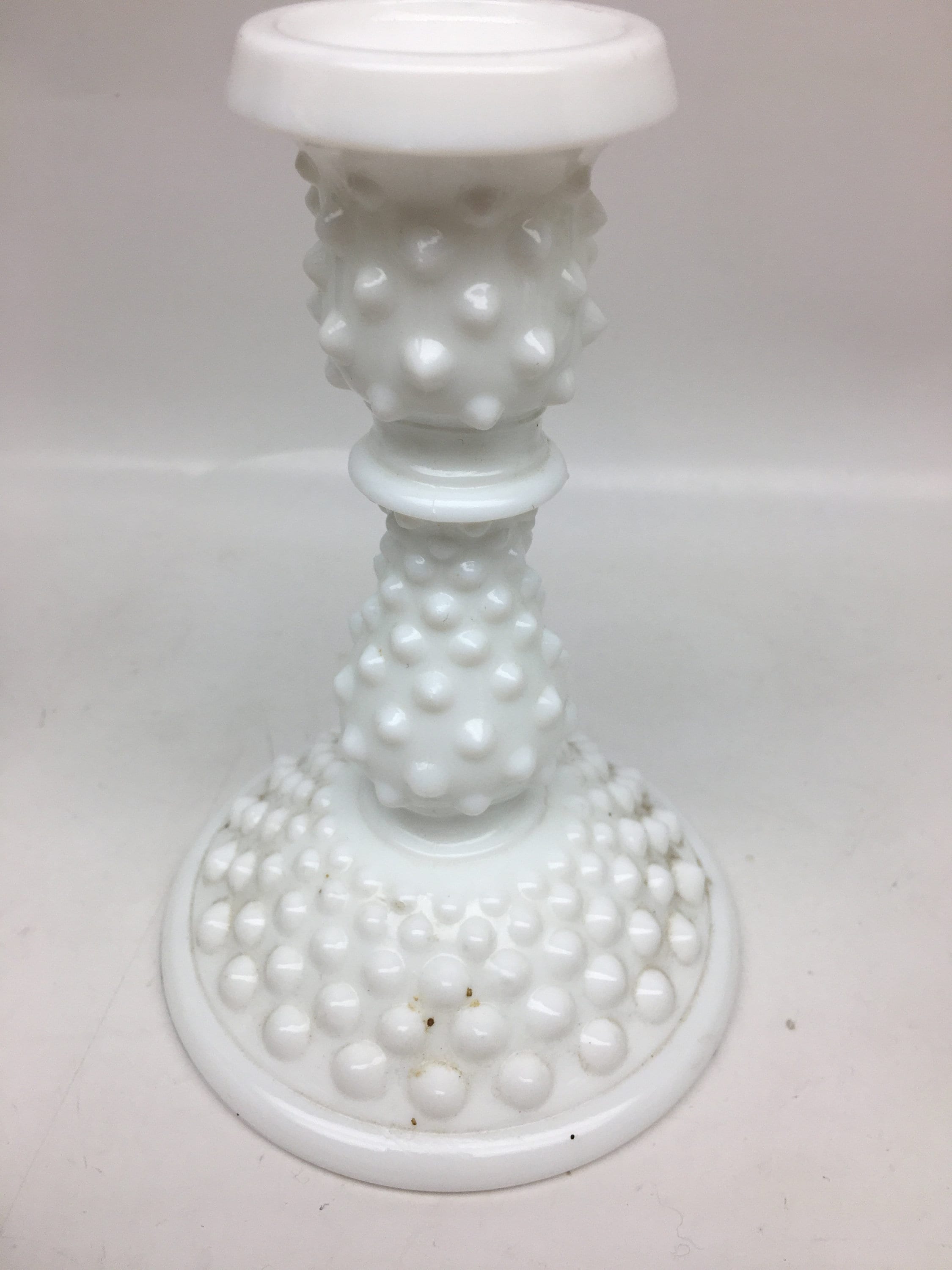 Vintage Knobby Glass / Hob Knob / Milk Glass / Collection / - Etsy