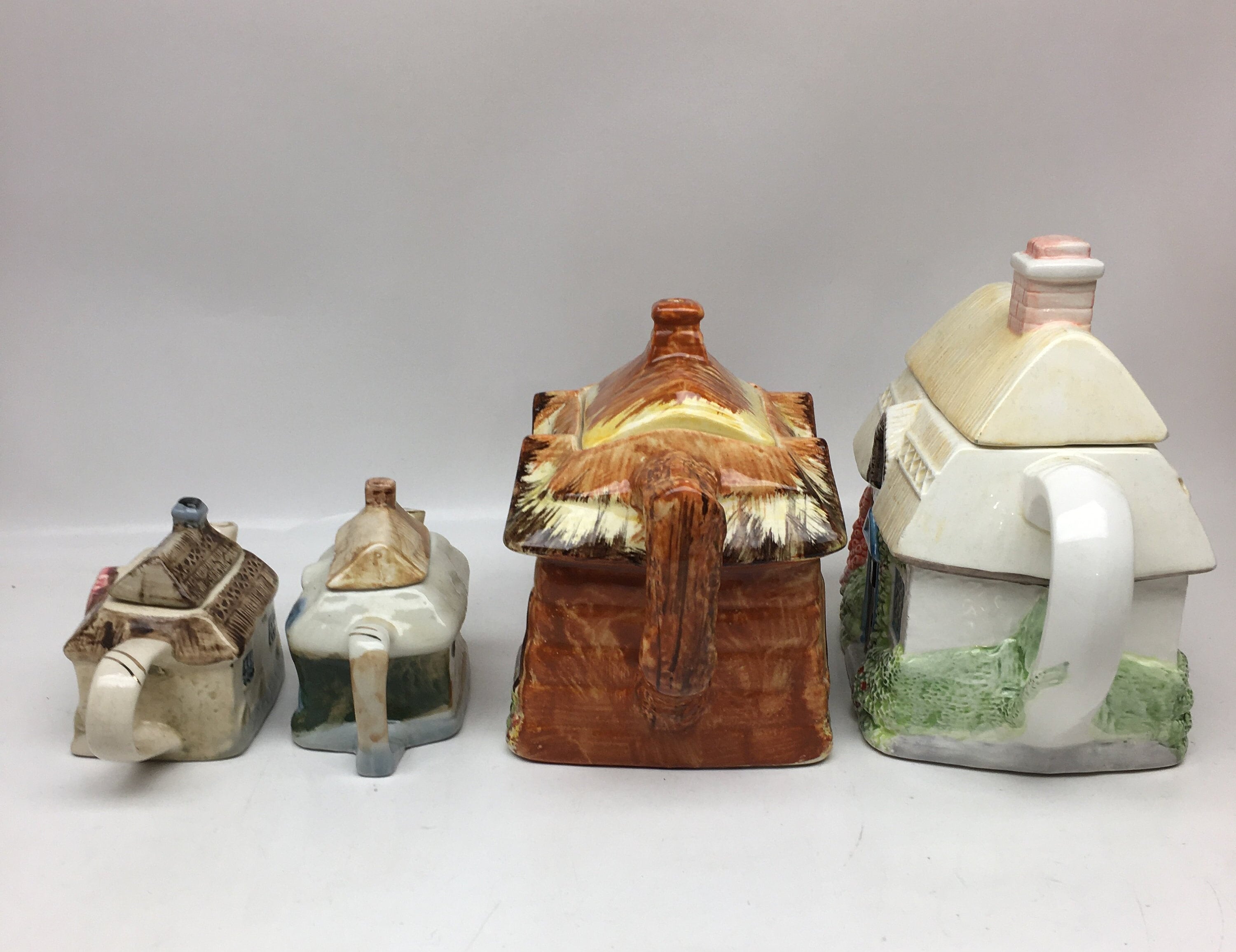 Vintage Collectible Cottage House Teapots, House Shaped Teapots - Etsy