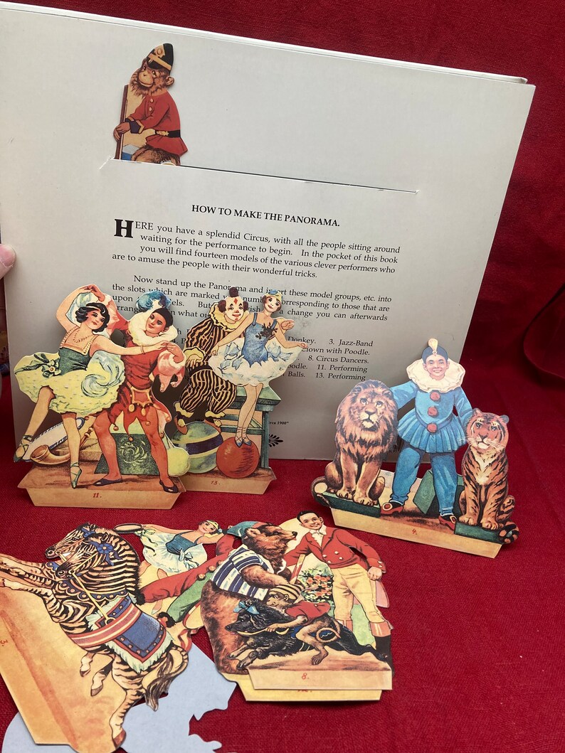 Father Tuck's World's Circus Panorama With Moveable Pictures ...