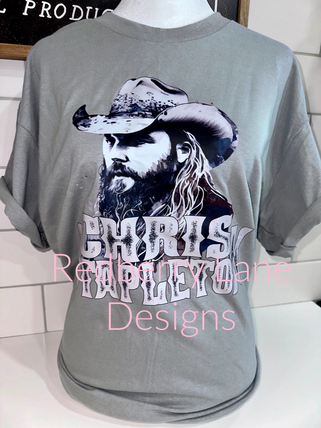 Chris Stapleton Graphic Tee - Etsy