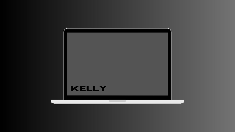 CUSTOM Desktop Wallpapers *all Four Colors* *choose Your Own Word/words ...