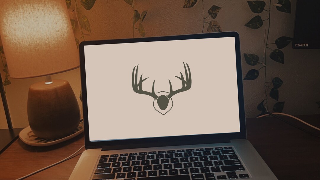 Deer Antler Desktop Wallpaper - Etsy