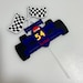 F1 Custom Birthday Cake Topper | Formula 1 Racecar Cake Topper ...