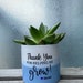 End of School Year Teacher's Gift, Teacher Gift Plant, Succulent, End ...