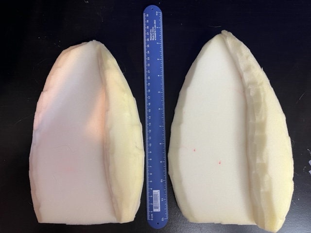 Made to Order Hand-carved Foam Ears for Raptor/dino Mask or Fursuits ...