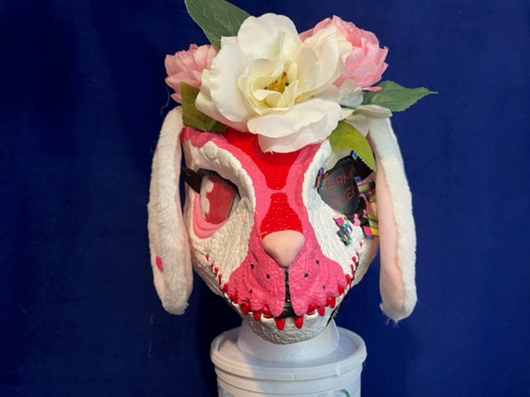 Pre-made Giganotosaurus Kawaii Glitch-themed Raptor/dinomask for ...