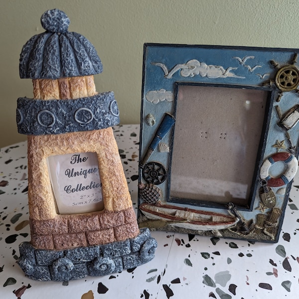 Nautical Themed Picture Frames - Etsy