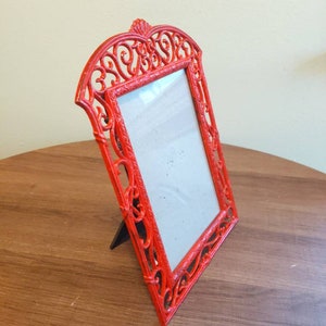 Ornate Metal Picture Frame for 5x7 Photo Upcycled With Hand - Etsy