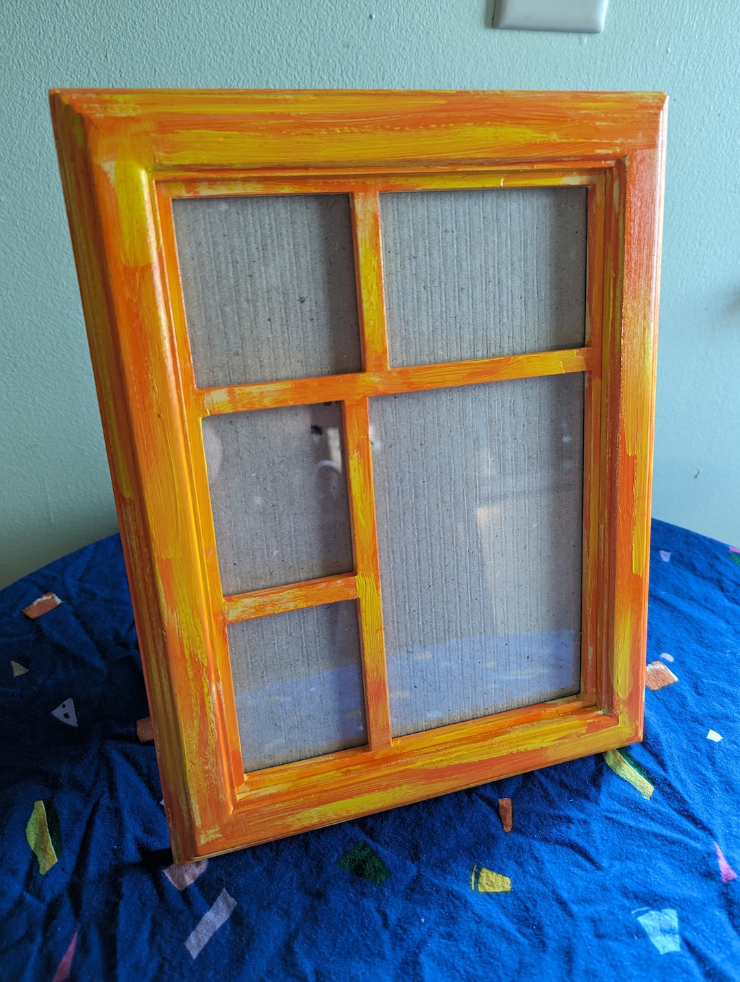 Upcycled Multi Photo Picture Frame Upcycled With Bold and - Etsy