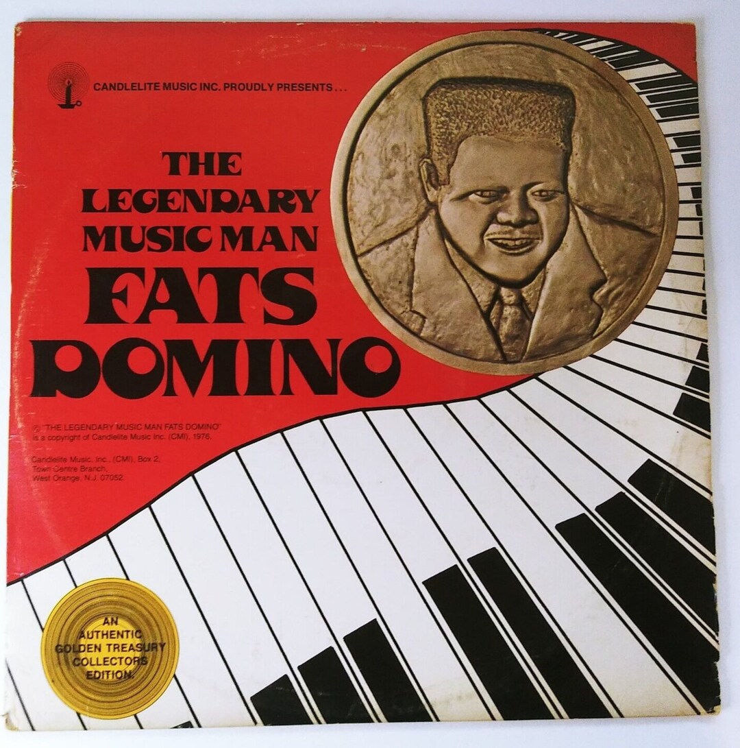 Fats Domino: the Legendary Music Man Vinyl LP Double 2 Record - Etsy