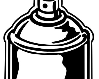 Spray Paint Sticker Stencil - Etsy