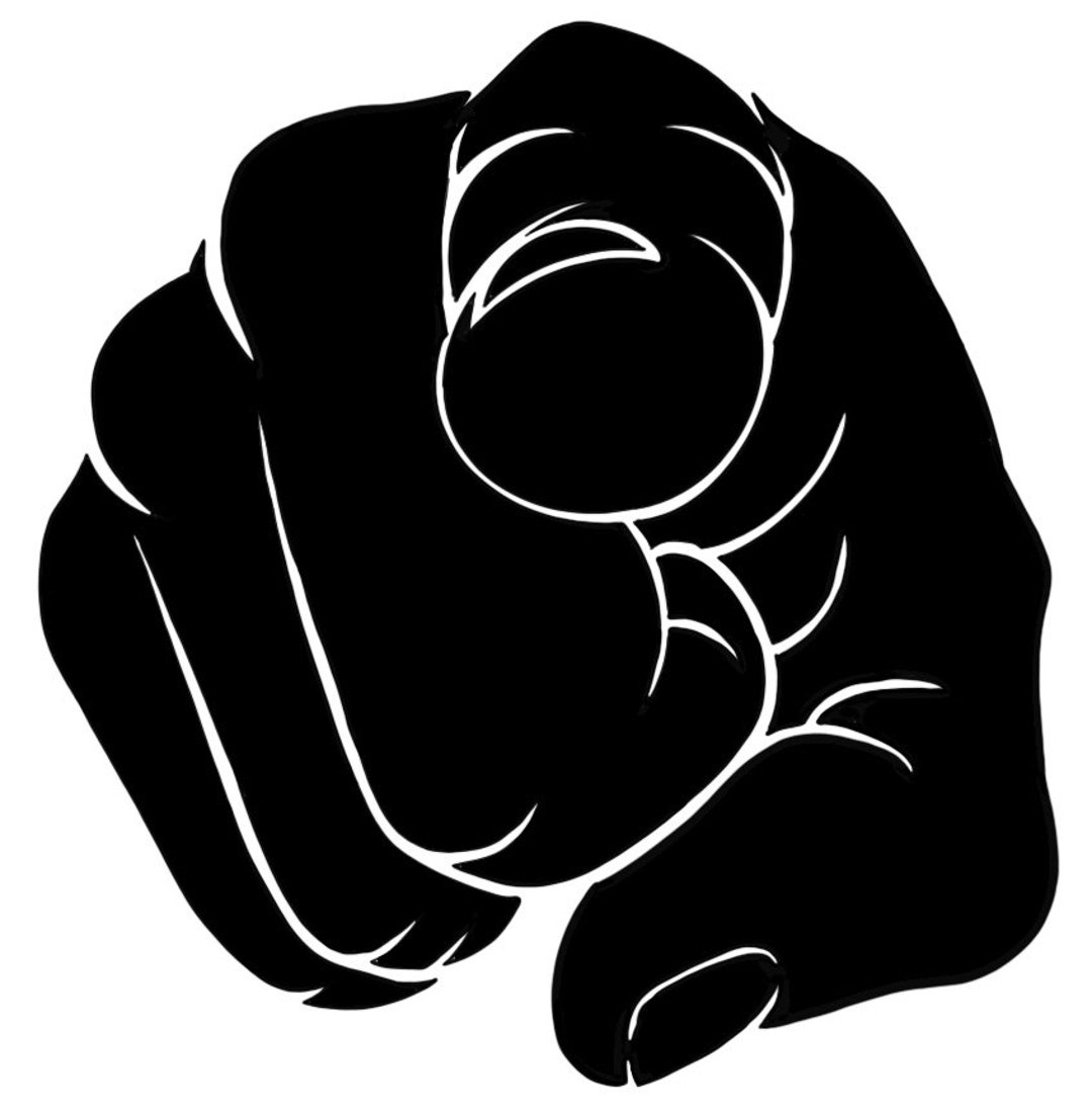 I Want You Hand Pointing Vinyl Decal Sticker - Etsy