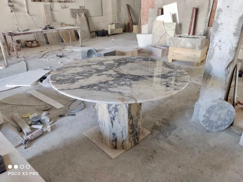 Calacatta Viola Marble Table Calacatta Viola Marble Coffee - Etsy