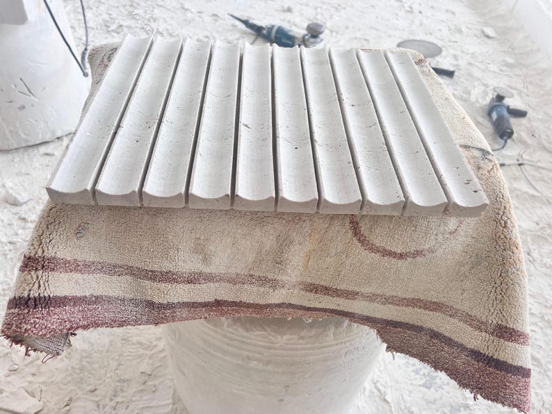 Custom Size Marble Travertine Wall Cladding Panel, Concave Tiles ...