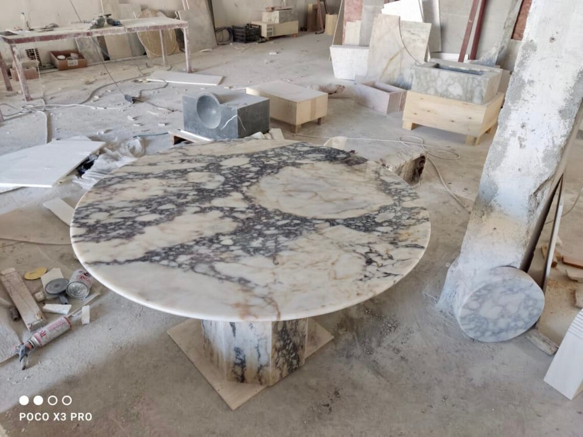 Calacatta Viola Marble Table Calacatta Viola Marble Coffee - Etsy