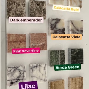 Marble Samples Pack - Etsy