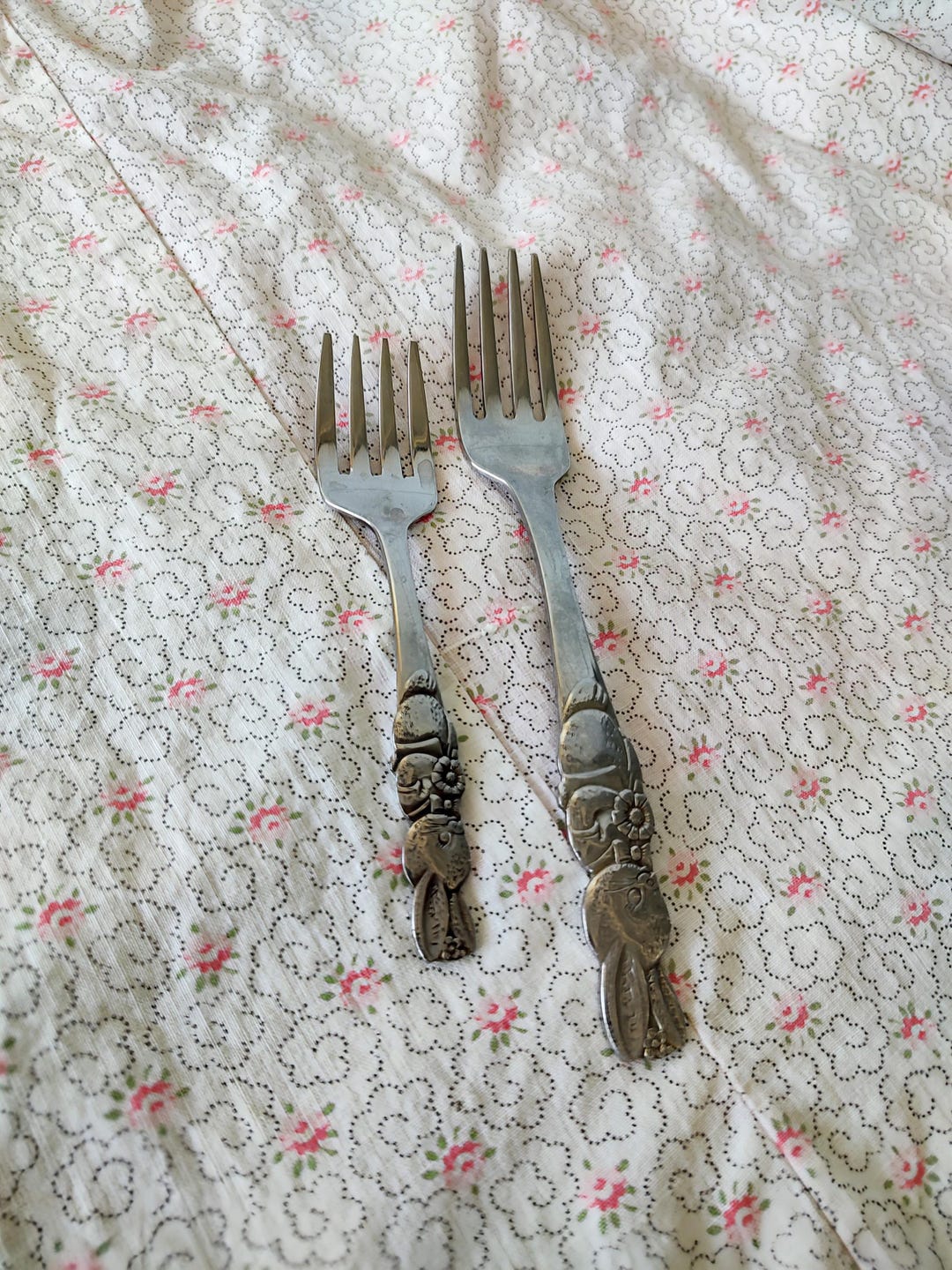Oneida Community Stainless Peter Rabbit Children's Forks - Etsy