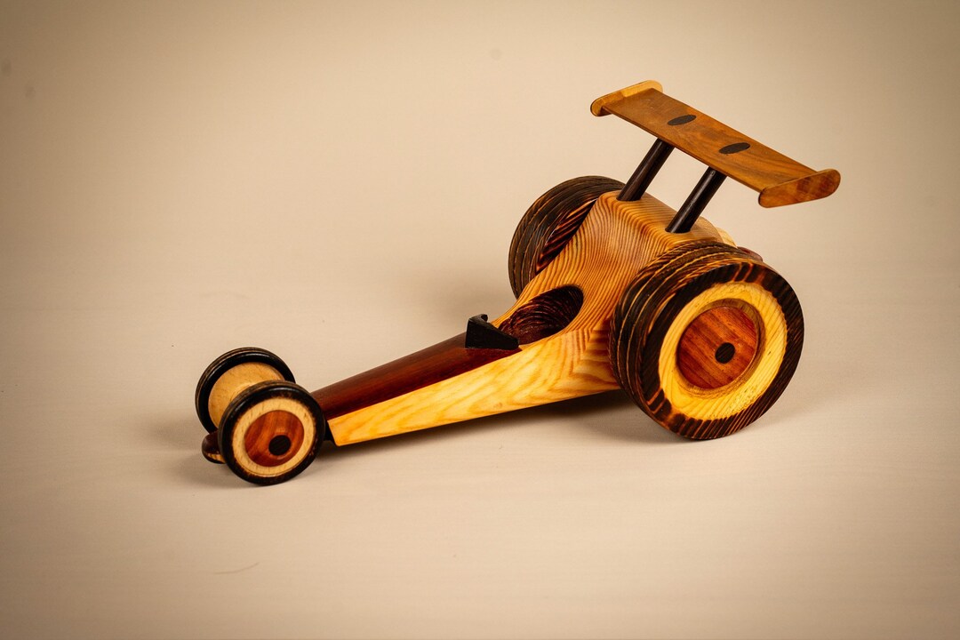 Handmade Wooden Drag Racing Car - Etsy UK