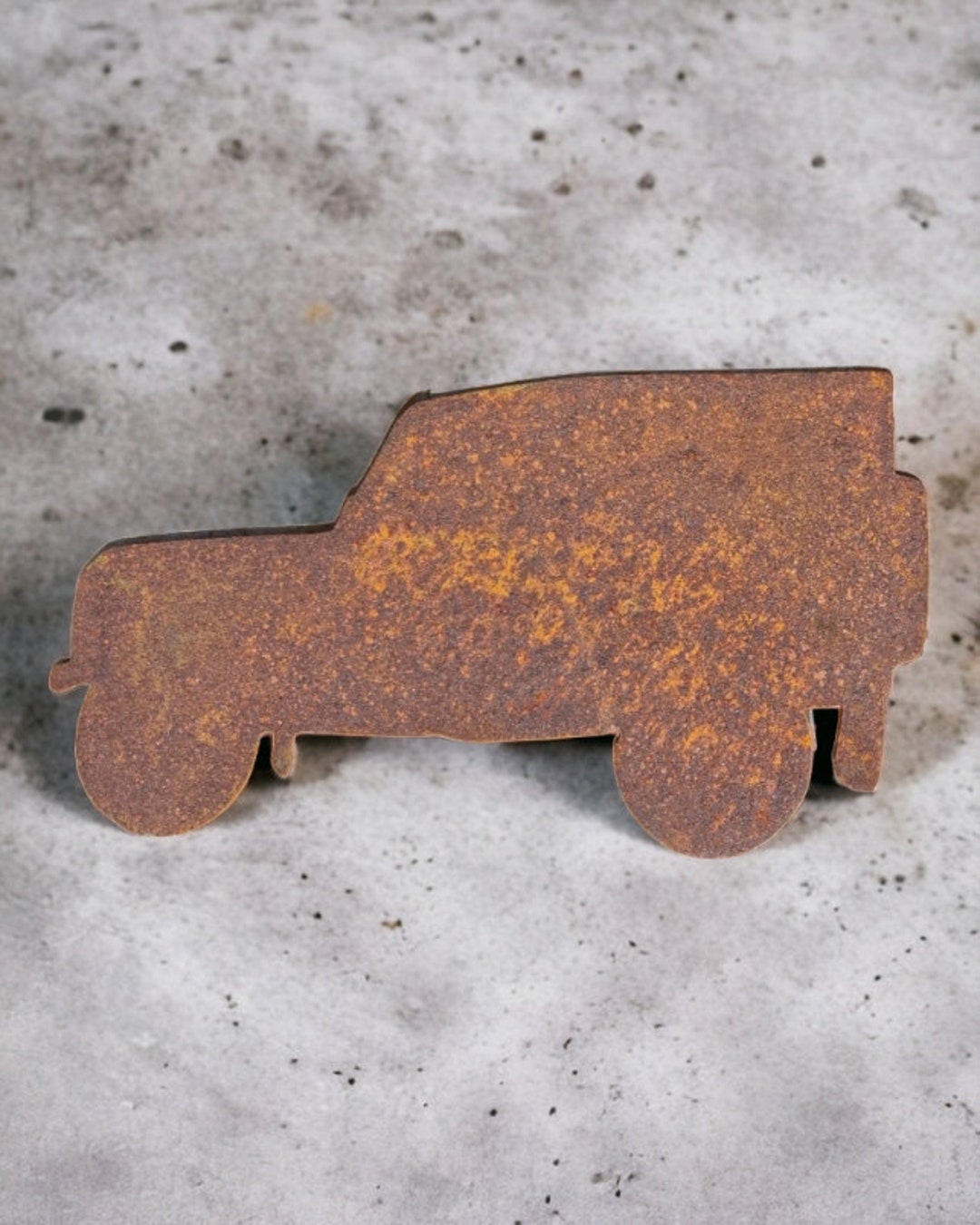 Rusty Land Rover. Land Rover Silhouette Metal Wall Art/ Garden - Etsy
