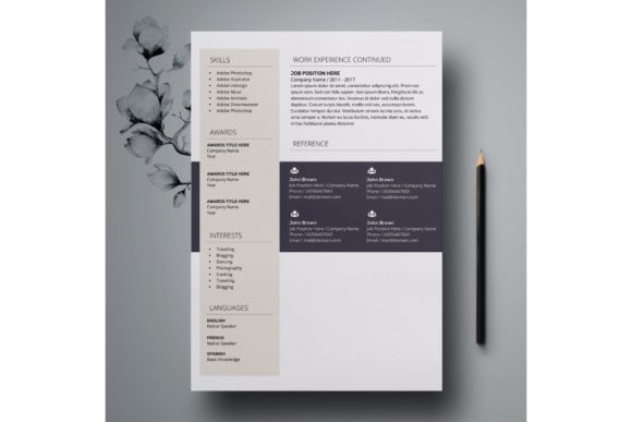 Resume Template Natalie - Etsy